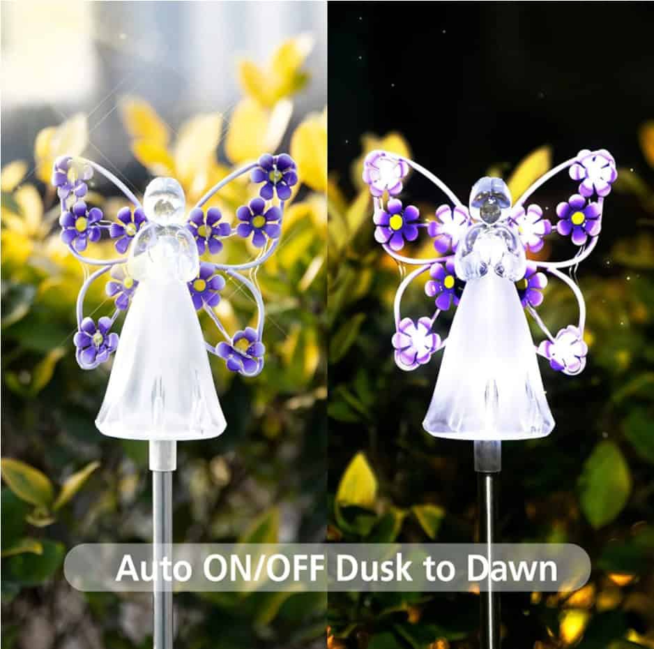 Solar Angel Garden Stake Light | SmartLightPanel.com