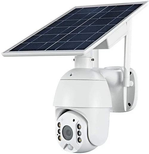 Solar Powered Wireless Outdoor Security Camera | SmartLightPanel.com