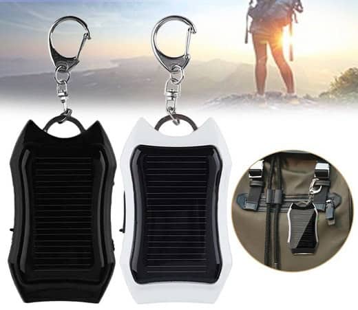Solar Charger Keychain | SmartLightPanel.com
