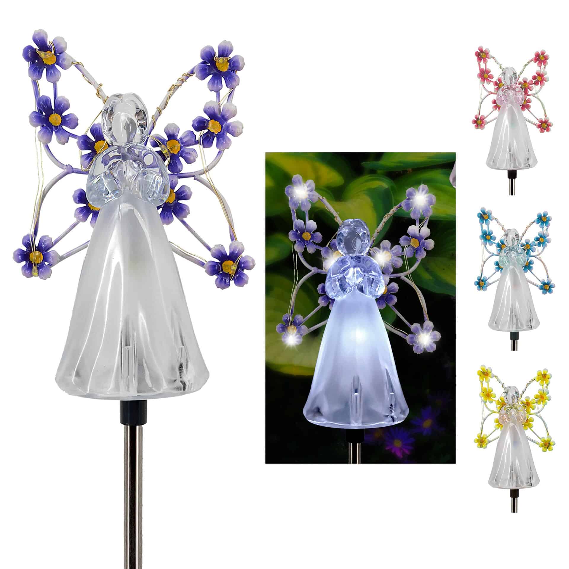 Solar Angel Garden Stake Light | SmartLightPanel.com