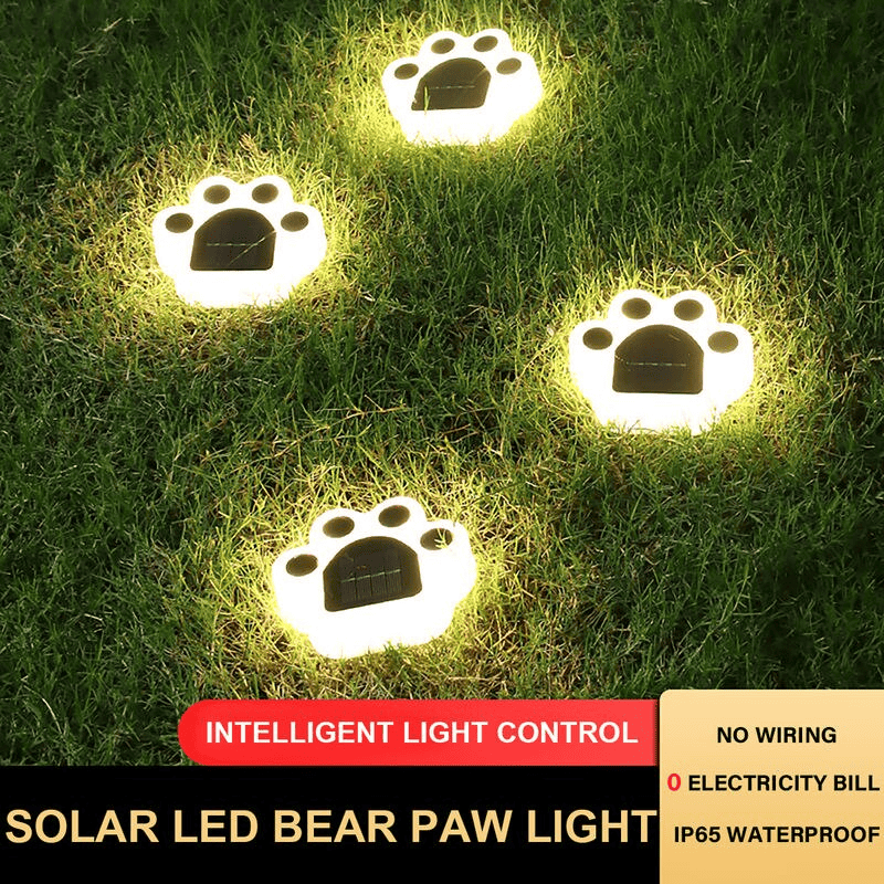 Solar Powered Paw Light | SmartLightPanel.com