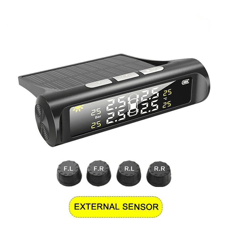 Solar Tyre Pressure Monitoring System | SmartLightPanel.com