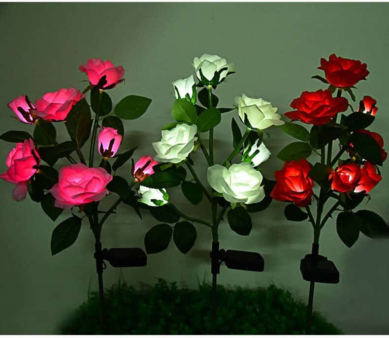 Rose Solar Garden Lights | SmartLightPanel.com