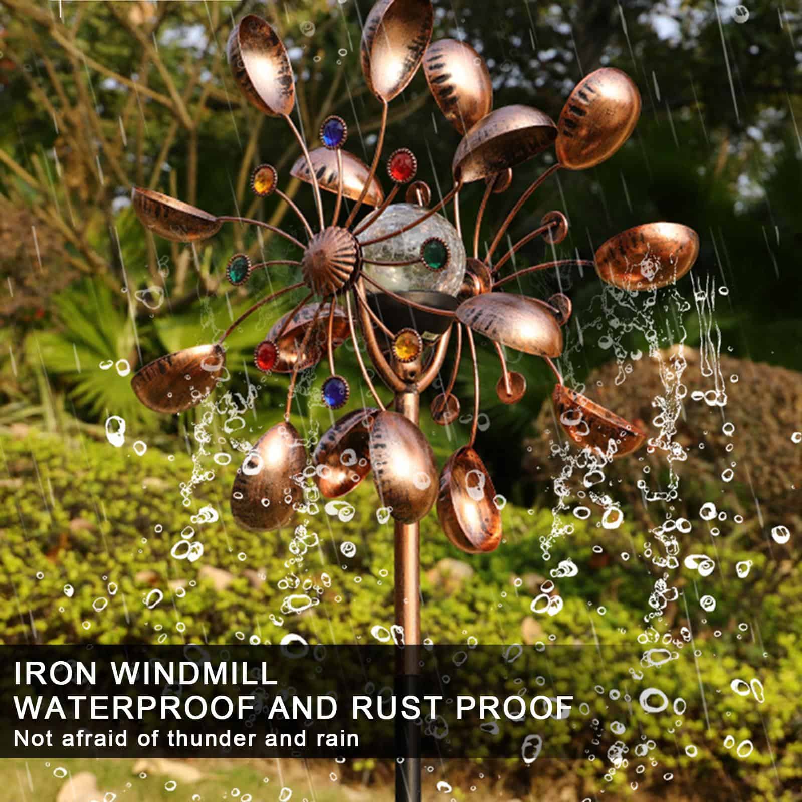 Solar Powered Wind Spinner | SmartLightPanel.com