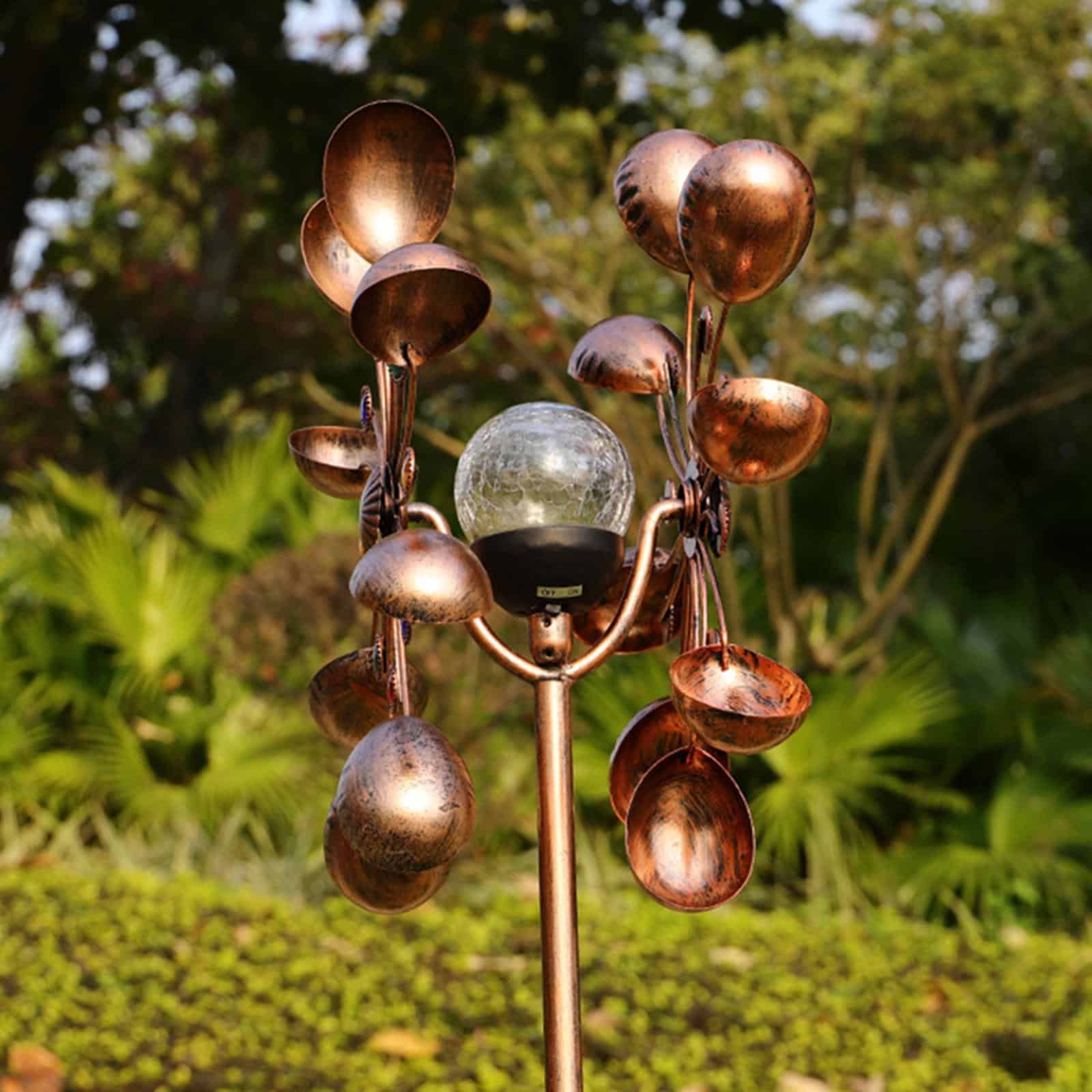 Solar Powered Wind Spinner | SmartLightPanel.com