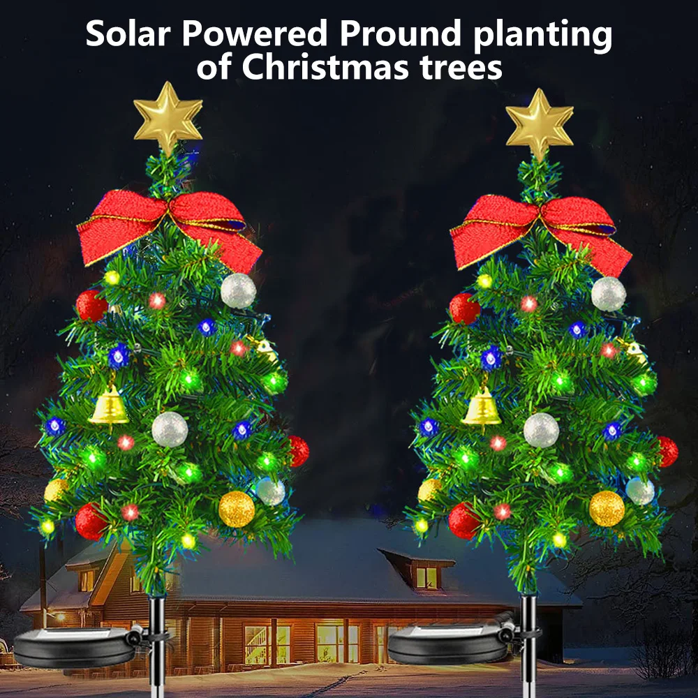 Solar Powered Christmas Tree | SmartLightPanel.com
